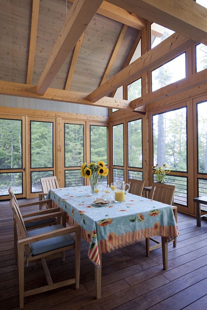 Contemporary Timberframe - Bensonwood