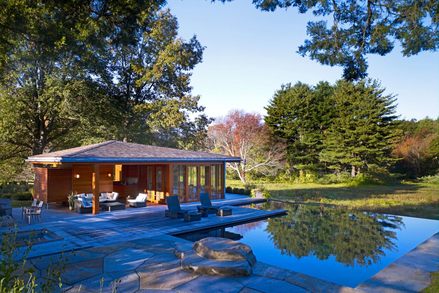 Polynesian Pool House - Bensonwood